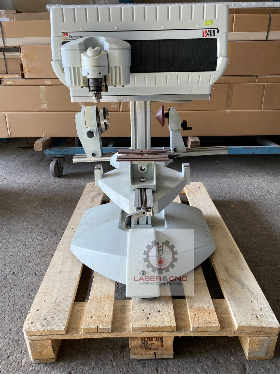 Gravograph Graviermaschine IS400 Volumen + Software + Zubehör – Laser ...