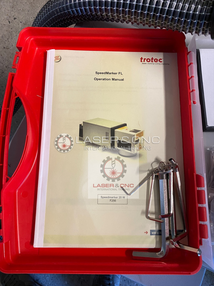 Trotec Galvo Laser Workstation Faser Laser 20 Watt Bj. 2013 TOP – Laser ...