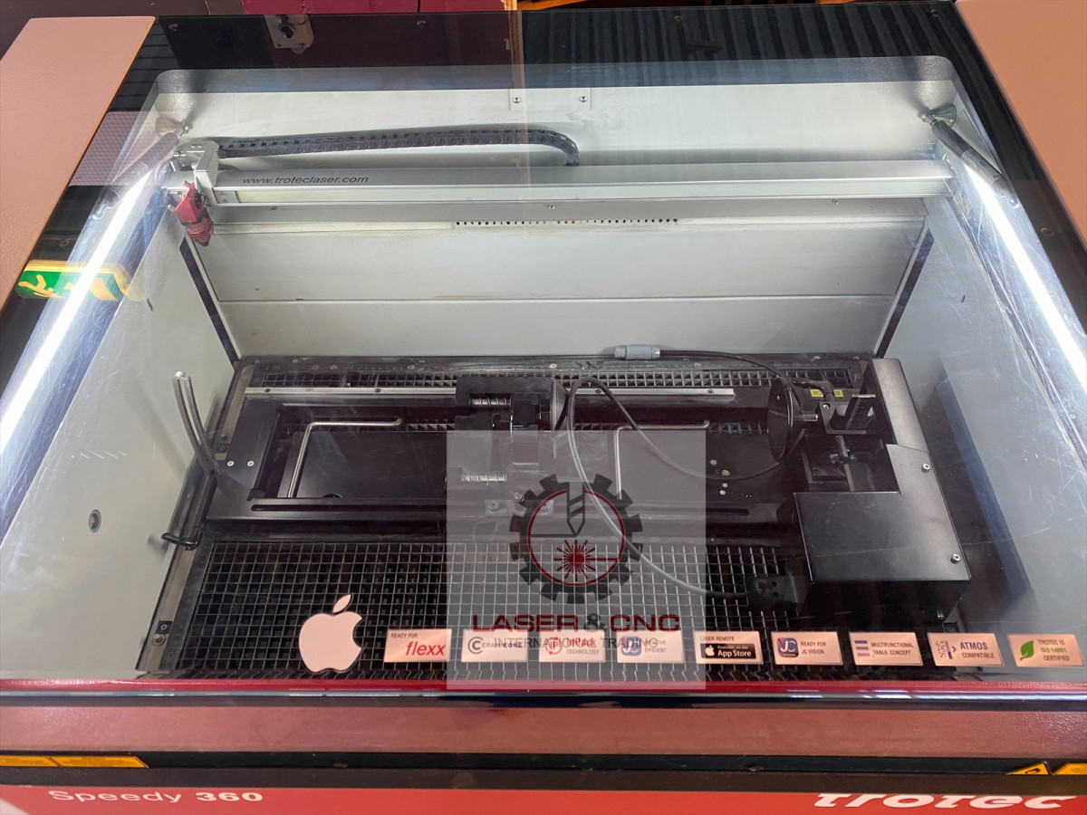 Trotec Speedy 360 CO2 Laser 80 Watt Bj.2016 + Software + Zubehör ...