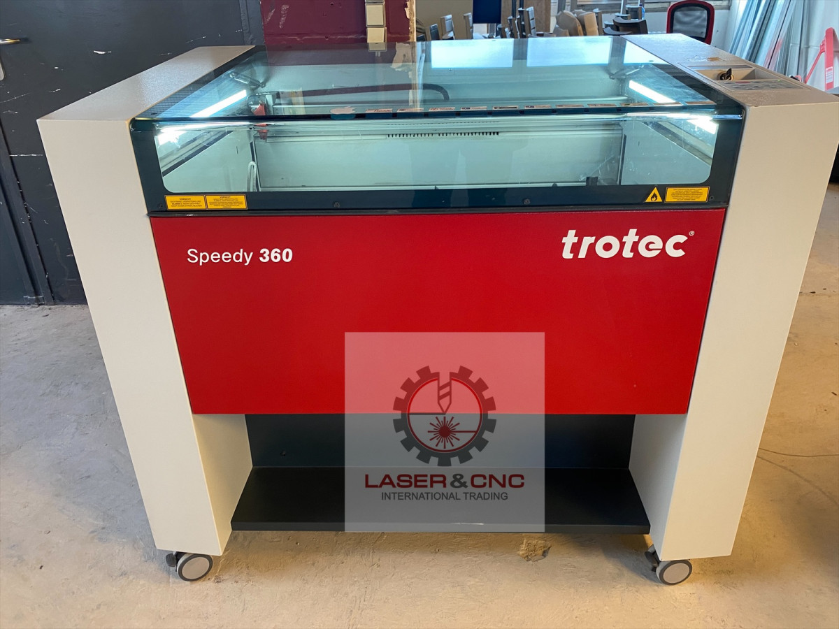 Trotec Speedy 360 CO2 Laser 80 Watt Bj.2016 + Software + Zubehör ...