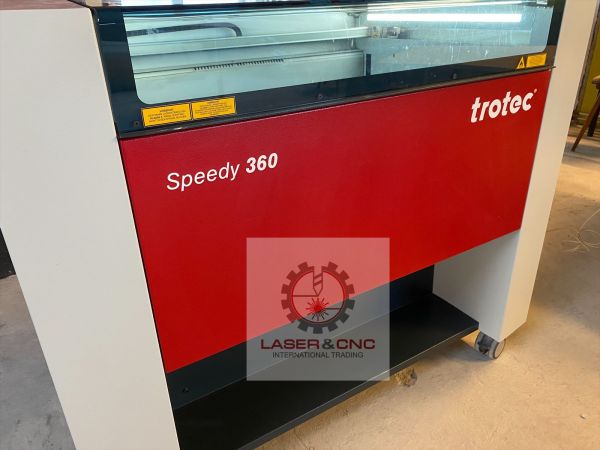 Trotec Speedy 360 CO2 Laser 80 Watt Bj.2016 + Software + Zubehör ...